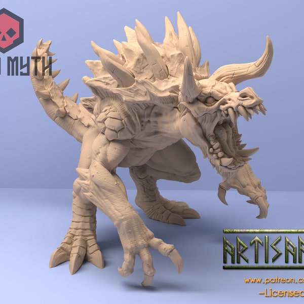 Tarrasque Miniature - Etsy