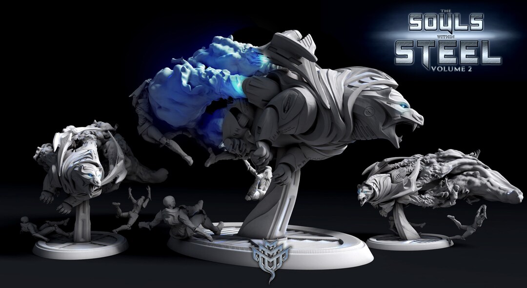 Metal Ursus Bear Construct Souls of Steel Vol 2 by - Etsy