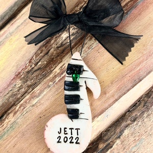 Custom Music / Musical Note / Song / Piano Polymer Clay Personalized ...