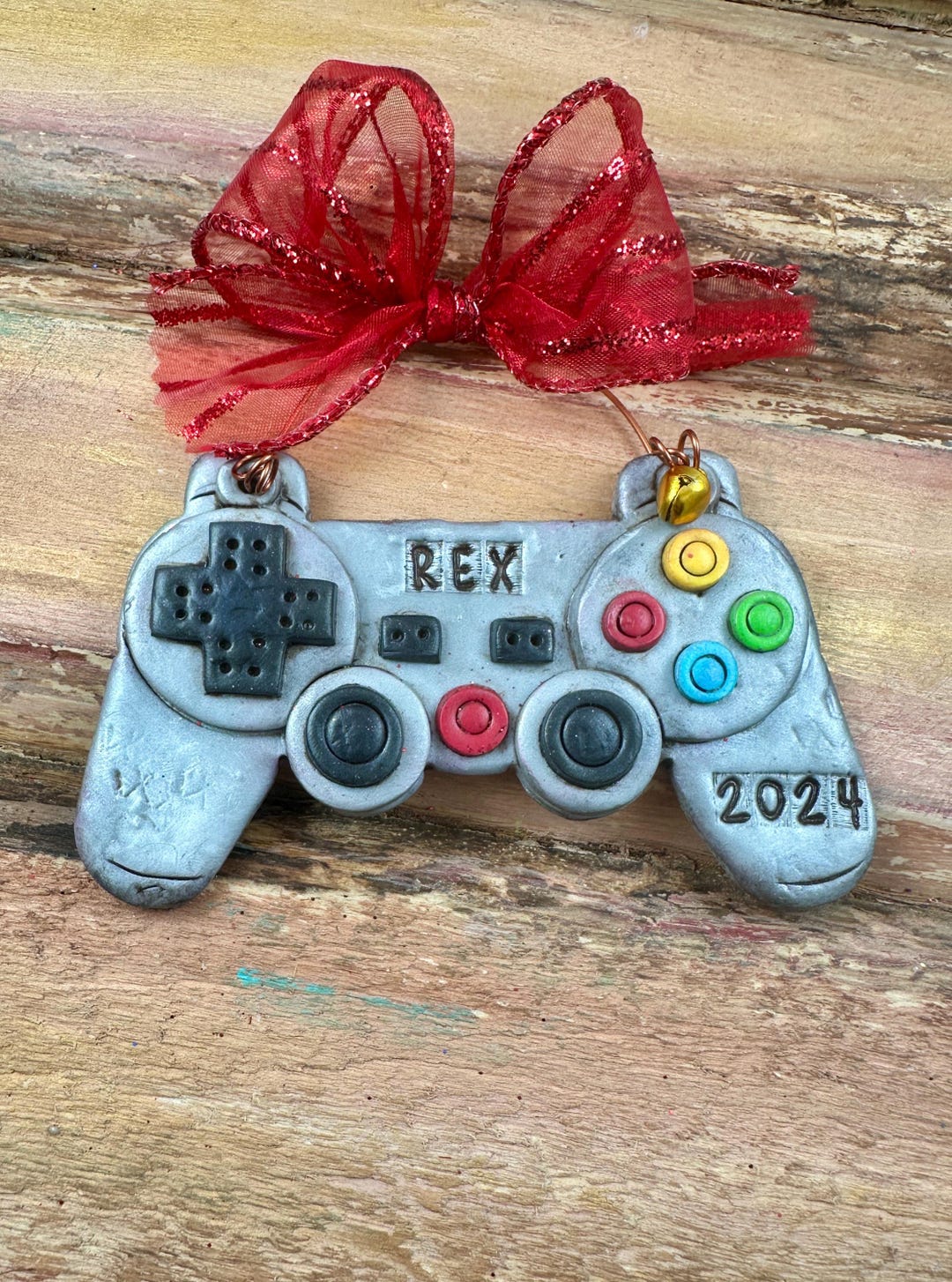 Personalized Game / Controller / Video Game Keepsake Polymer Clay ...