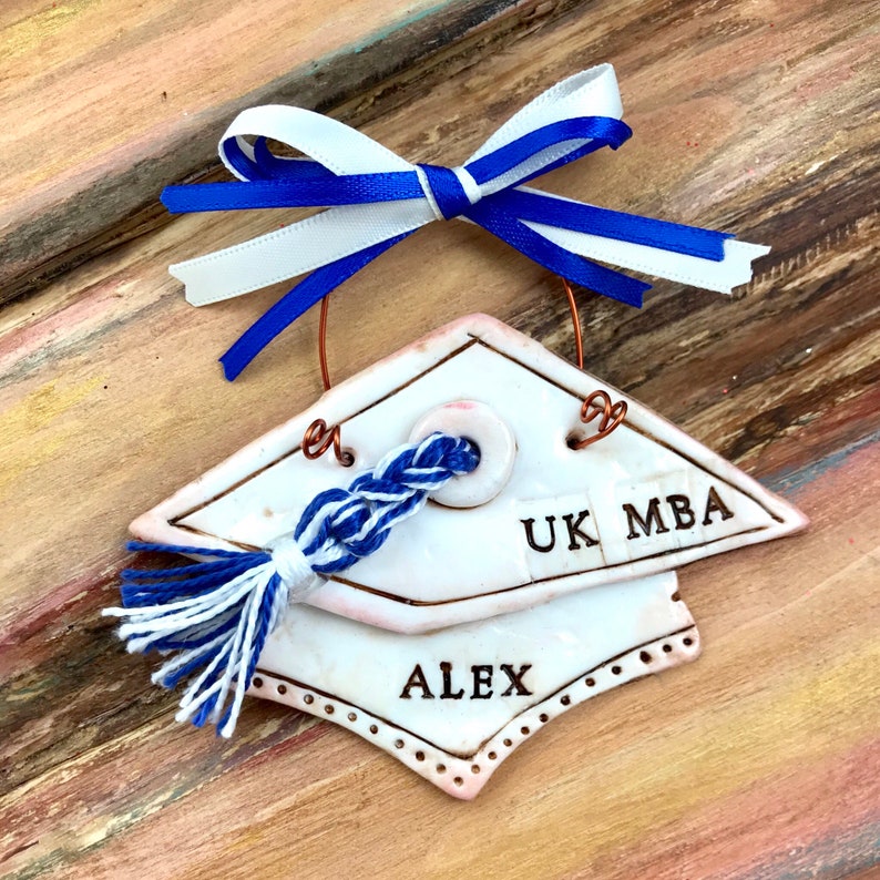 Personalized Graduation Cap / Graduate / Hat/ Ceremony / MBA / | Etsy