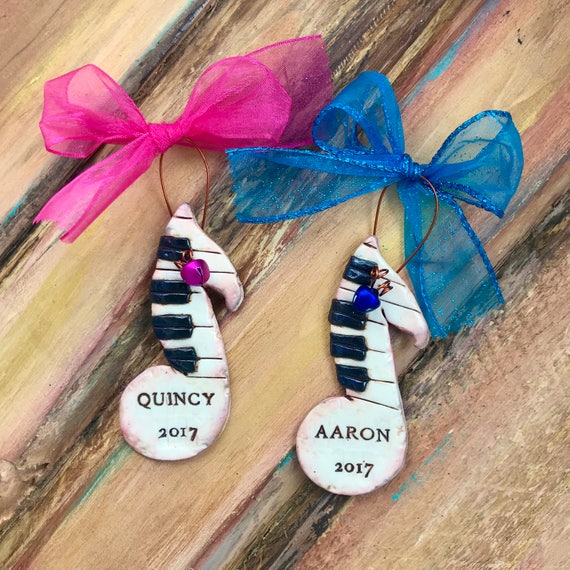 Custom Music / Musical Note / Song / Piano Polymer Clay | Etsy