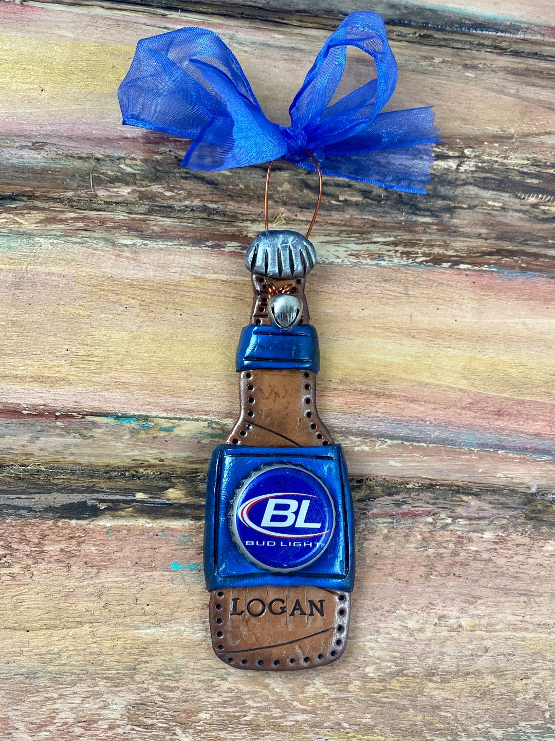 Personalized Beer / Ale / Spirits / Bottle Cap / Upcycled / Angel Wings ...