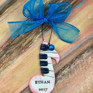 Custom Music / Musical Note / Song / Piano Polymer Clay - Etsy
