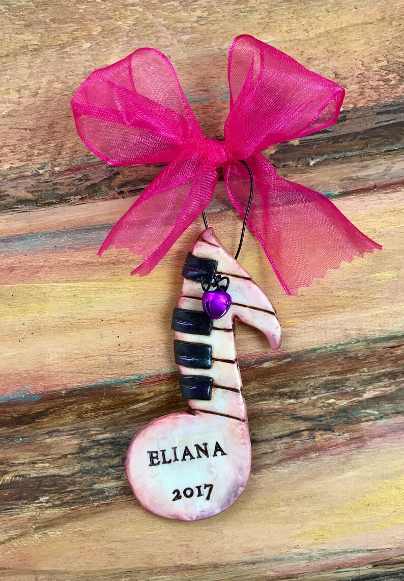 Custom Music / Musical Note / Song / Piano Polymer Clay - Etsy