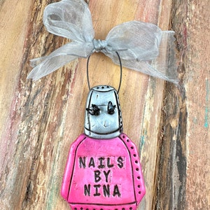 Keepsake Personalized Nail Tech / Hair Stylist / Nail Polish Polymer ...