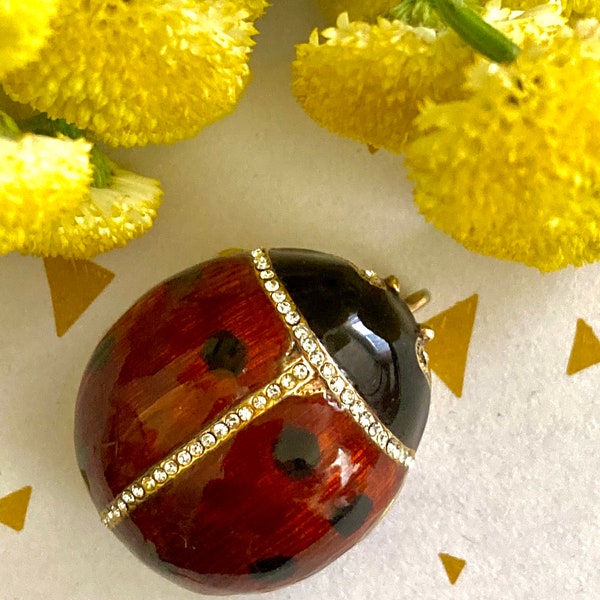 Ladybug Locket - Etsy