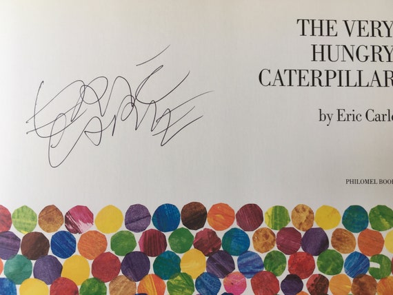 Eric Carle SIGNED Book Eric Carle Autographed Book Very - Etsy