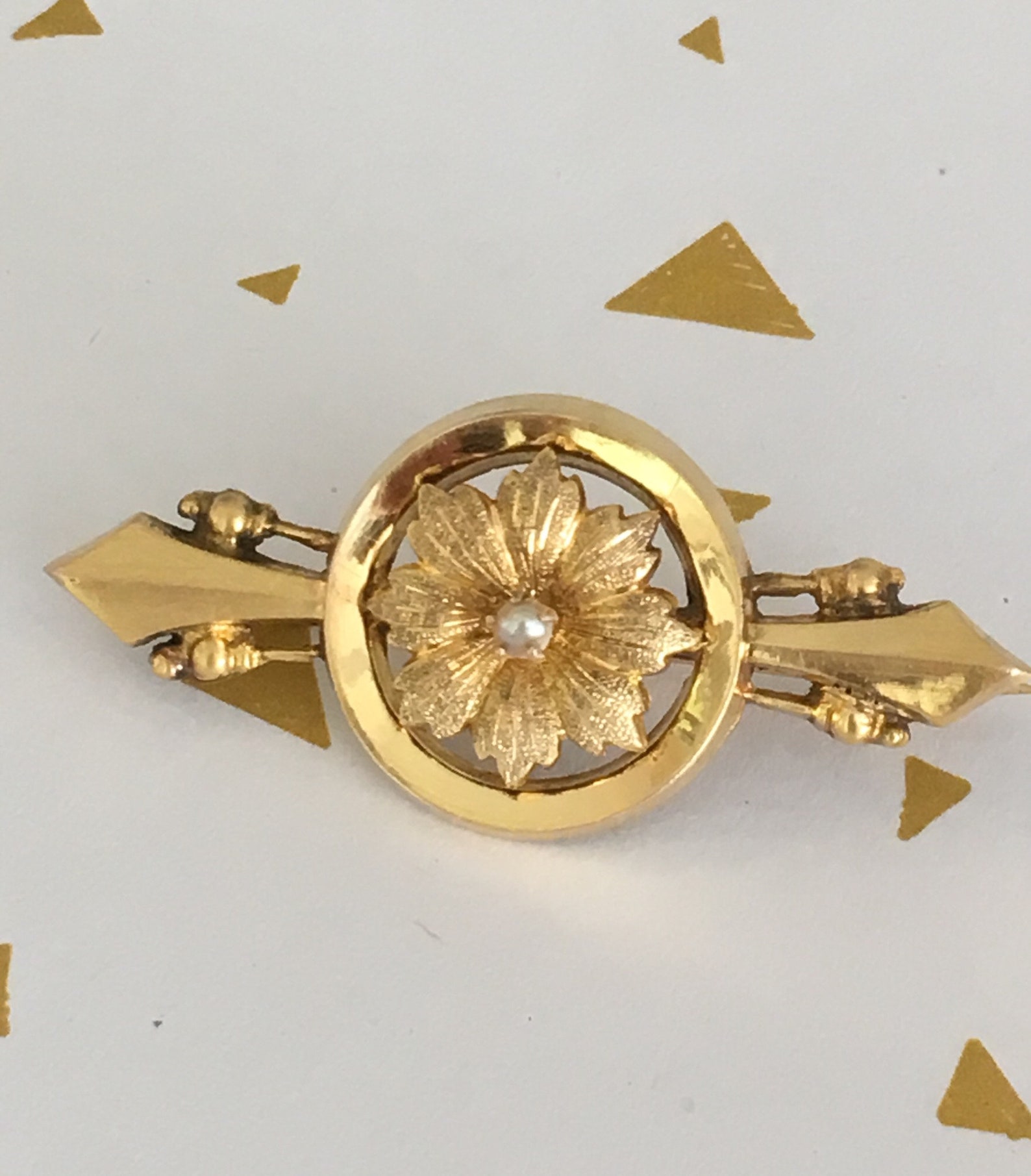 Antique Victorian Brooch, Antique Victorian Gold Brooch, Antique ...