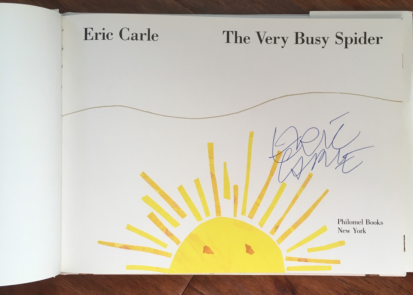 Eric Carle SIGNED Book Eric Carle Autographed Book Very Busy | Etsy