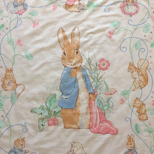 Beatrix Potter Fabric Peter Rabbit - Etsy