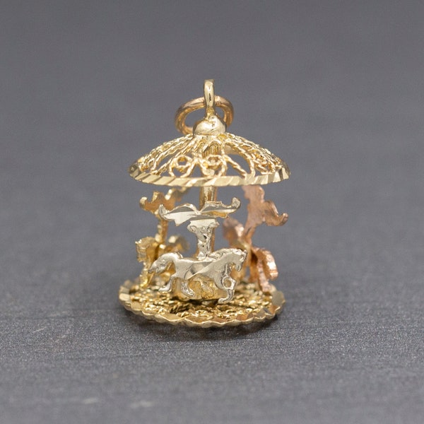Carousel Charm - Etsy