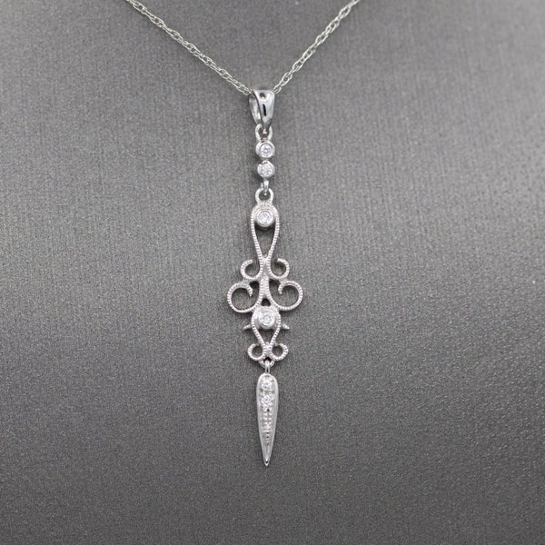 Dagger Necklace - Etsy
