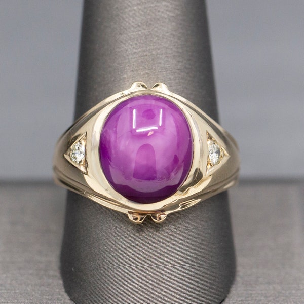 Star Ruby Ring - Etsy