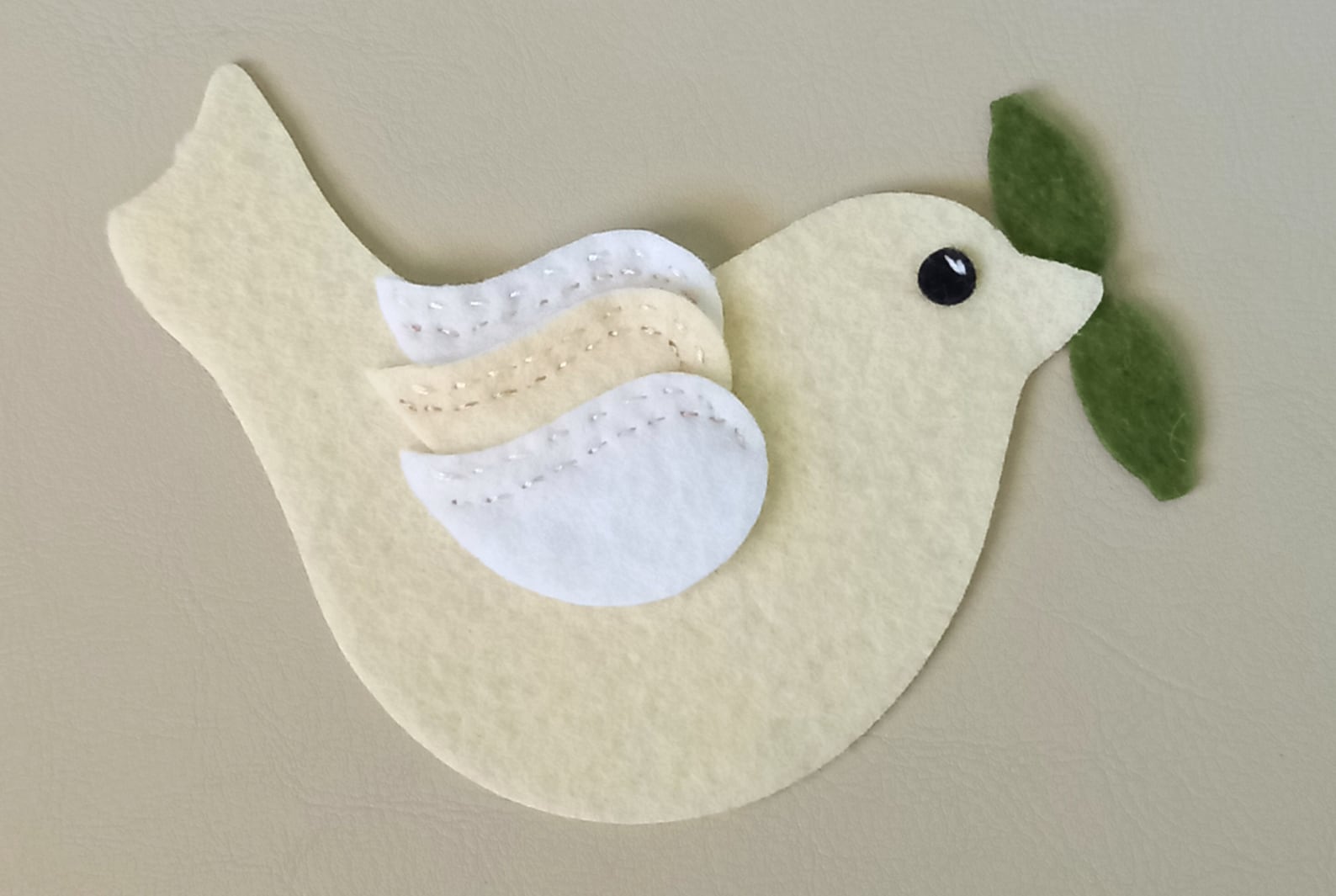 DIGITAL DOWNLOAD PATTERN Template for Making a Good Luck Peace Dove ...