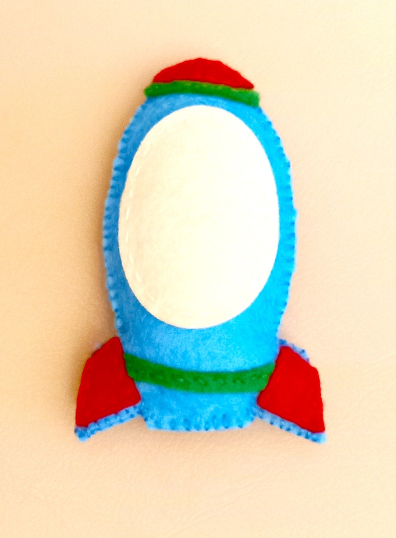 DIGITAL DOWNLOAD ONLY Rocket Plushie, Stuffie, Applique, Pdf Pattern ...
