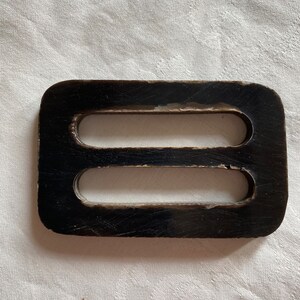 Rectangular Horn Slide Buckle for Belt, Hat, Jacket Closure or ...