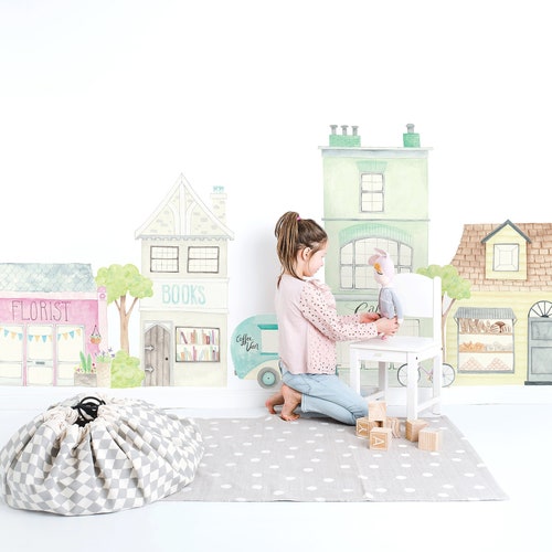 Little Town Decal Set - Etsy