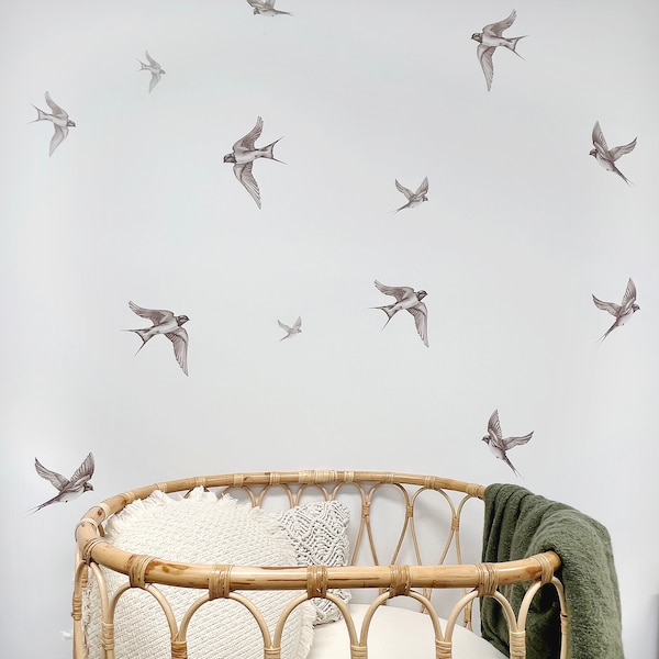 Swallow Decal - Etsy