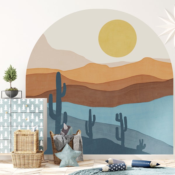 Arizona Sunset Wall Decals - Etsy