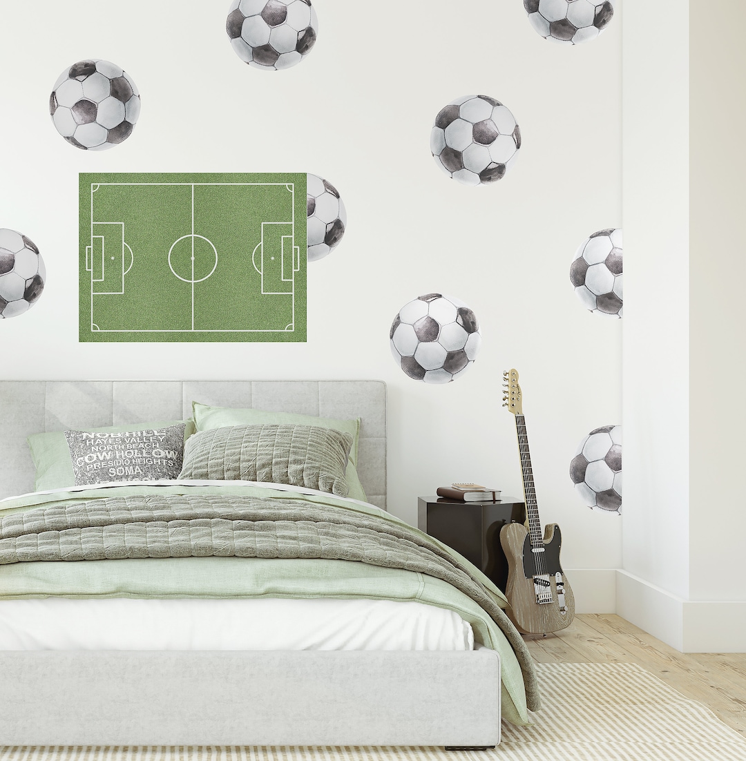 Soccer Decal Set - Etsy
