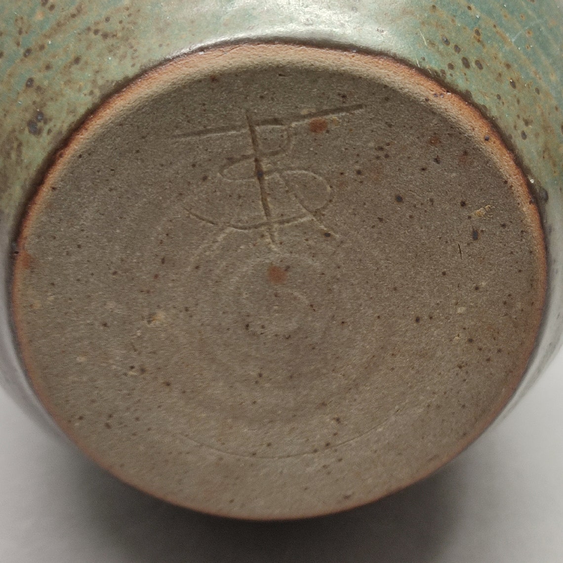 Studio Ceramic Vase - Signed - 1970's - Mid Century - Etsy