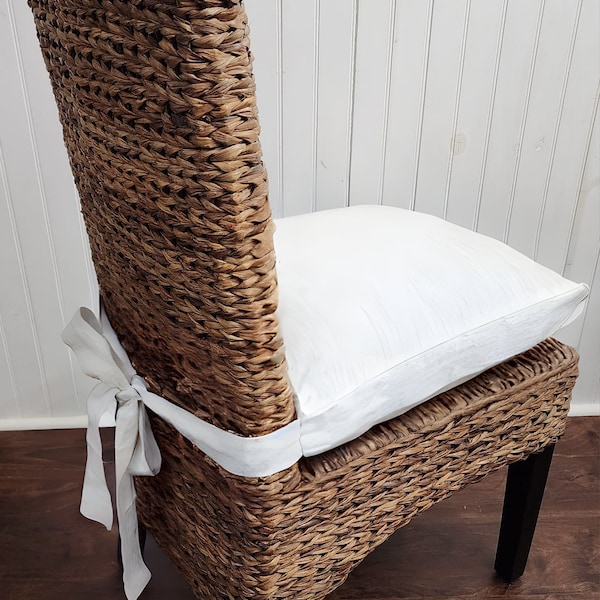 Zippered Chair Cushion Covers - Etsy