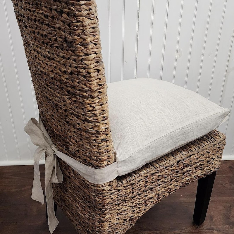 Chair Linen Cushions - Etsy