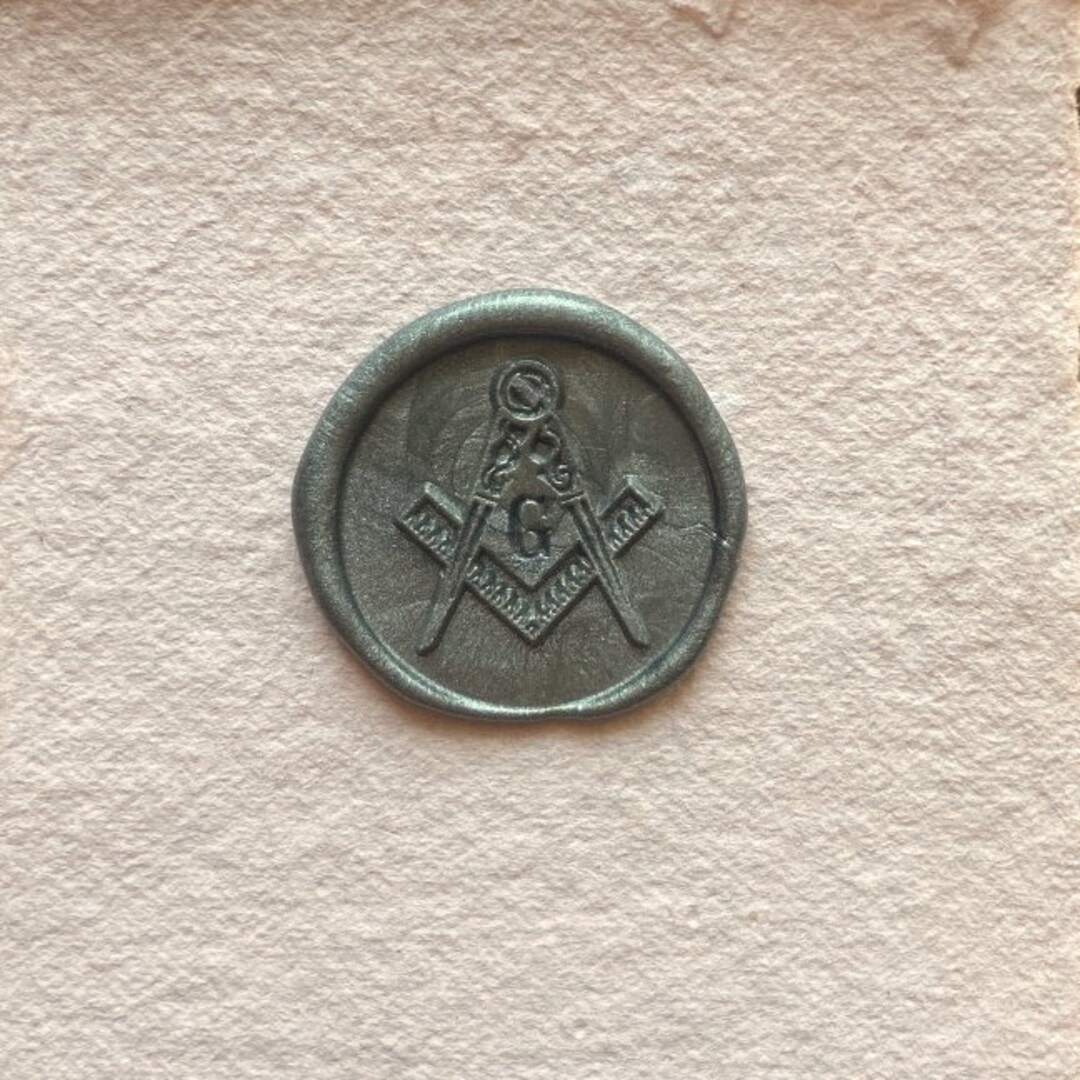 Nice Seal freemason for Wax Stamp Freemason With a Compass: Snailmail ...