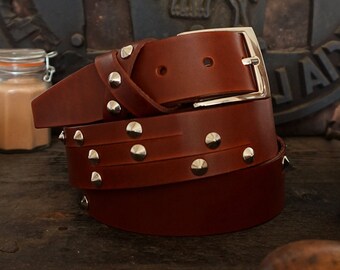 Mario Leather Belt - Etsy