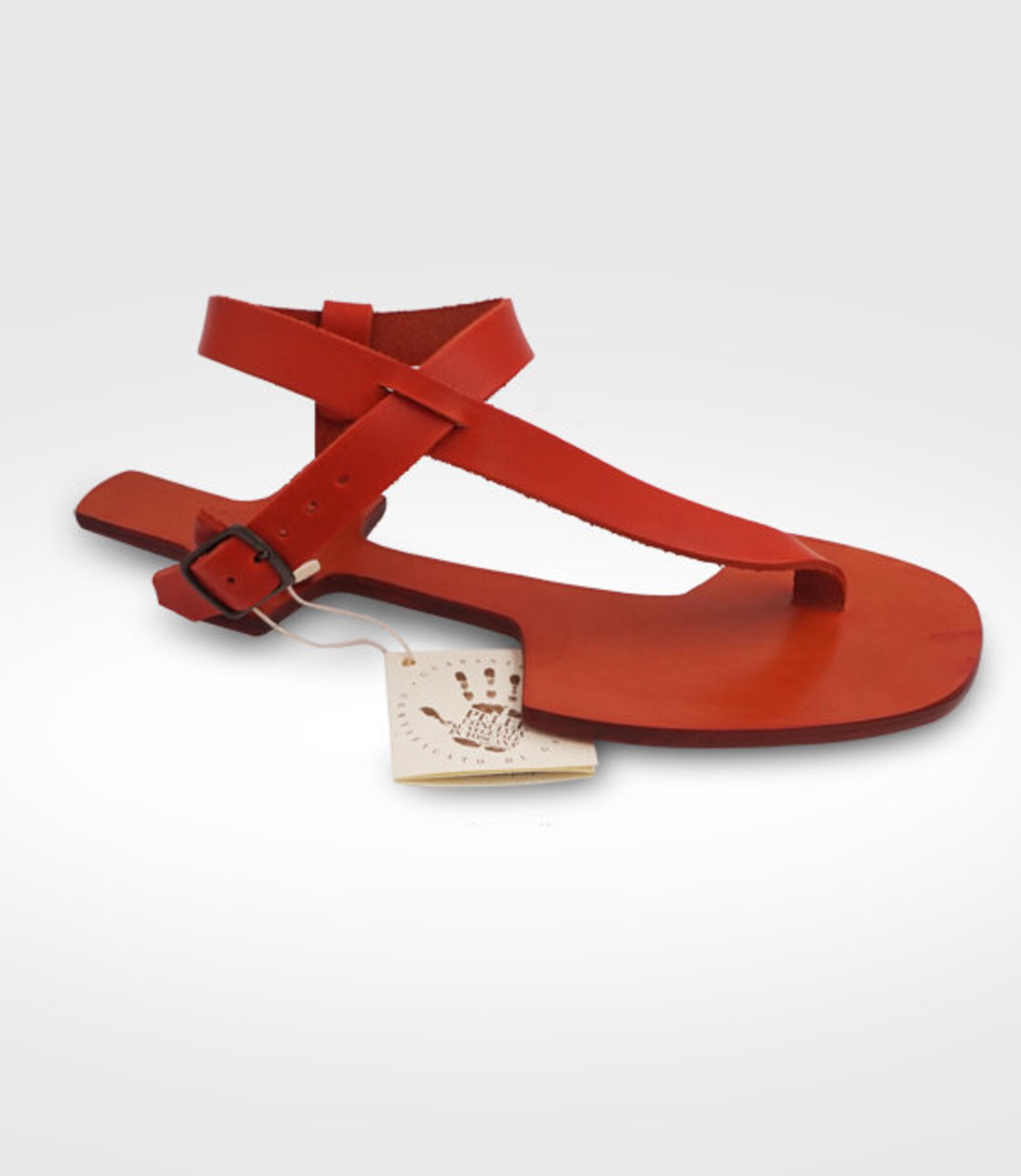 Handmade Barefoot Sandals in Vegetable-tanned Leather Made in Italy ...