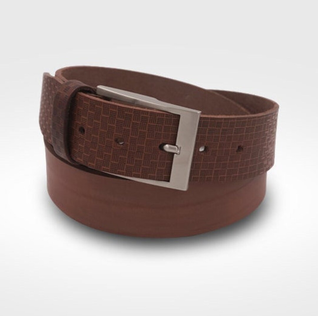 Leather Belt, Hand Colored Belt, 4cm Belts, Men's Belt, Italian Leather ...