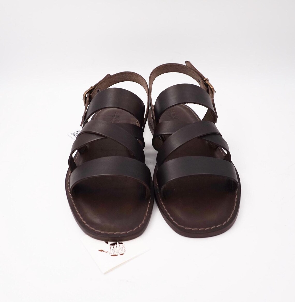 Mario Doni Handmade Men's Leather Sandals, Customizable Franciscan ...