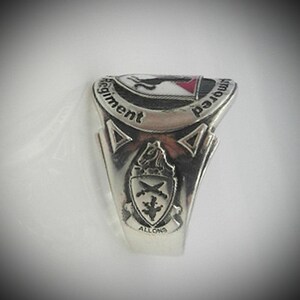 11th Armored Cavalry Cigar Band Ring - Etsy
