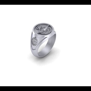 Royal Air Force 16 Mm Round Ring - Etsy