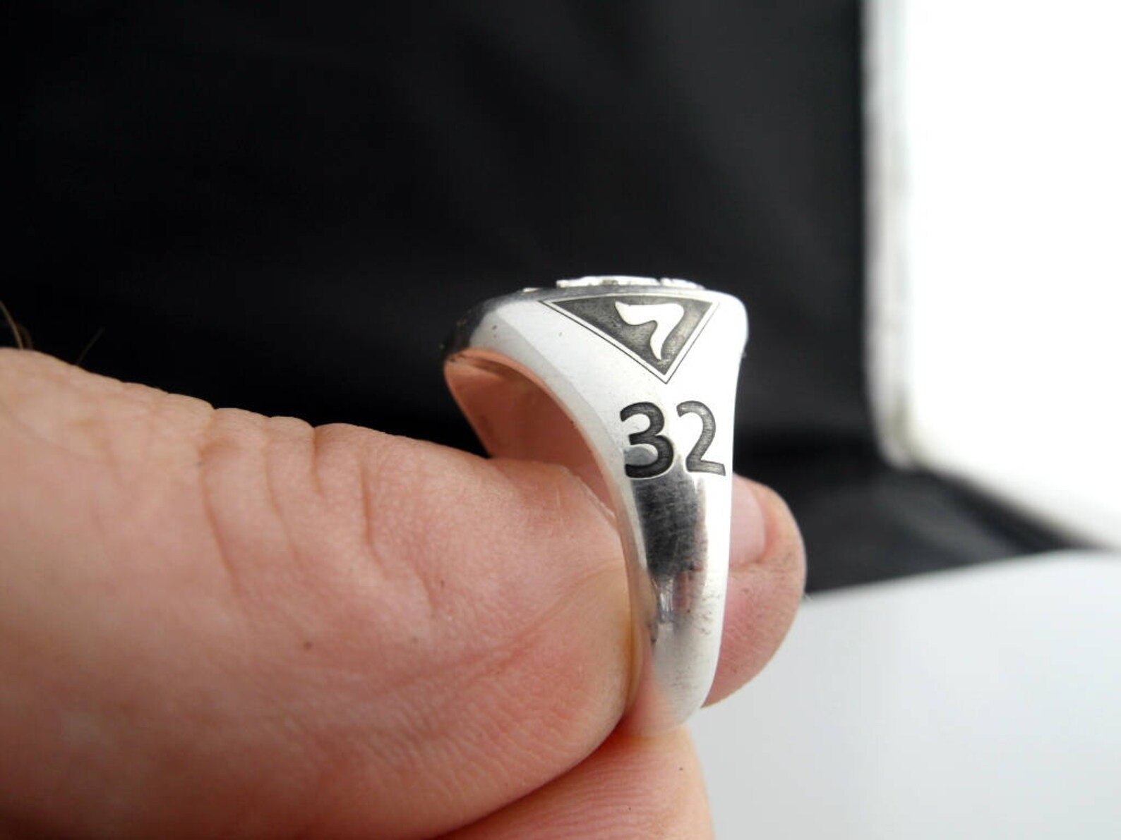 Scottish Rite 32nd Degree Double Eagle Bespoke Ring in - Etsy