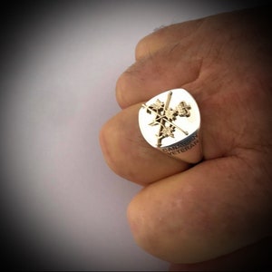 Army Ring Canada in Sterling Silver - Etsy