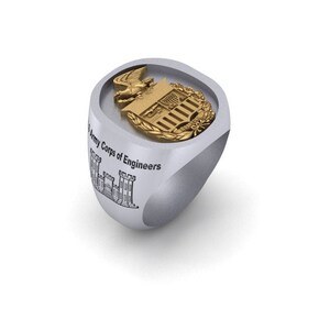 United States Corps of Engineers Ring - Etsy
