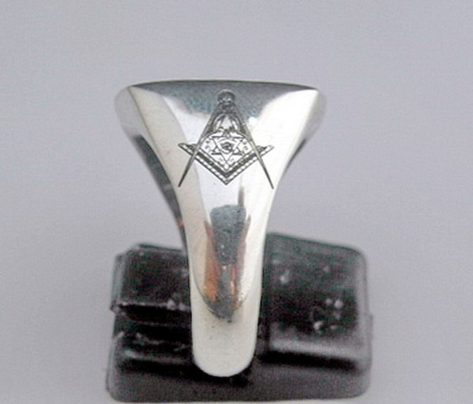 Masonic Silver Ring by Sir Yes Sir - Etsy