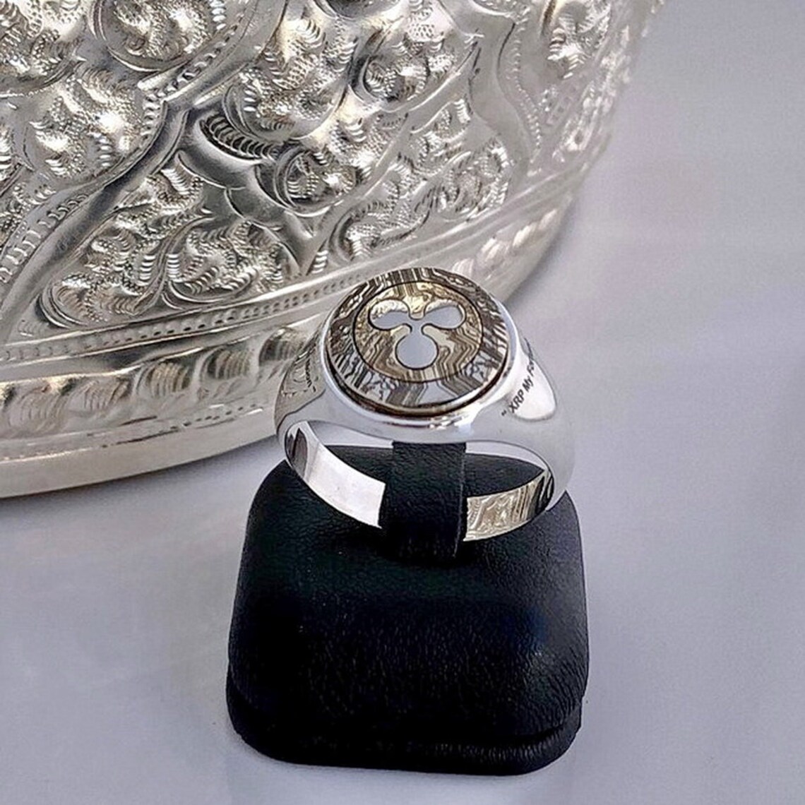 Ripple XRP Crypto Currency Coin Ring Unisex - Etsy Australia