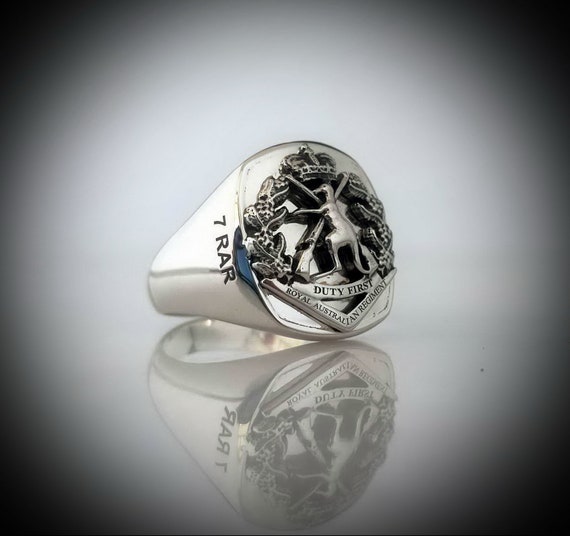 Royal Australian Regiment Ring RAR - Etsy