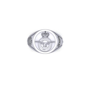 Royal Air Force 16 Mm Round Ring - Etsy