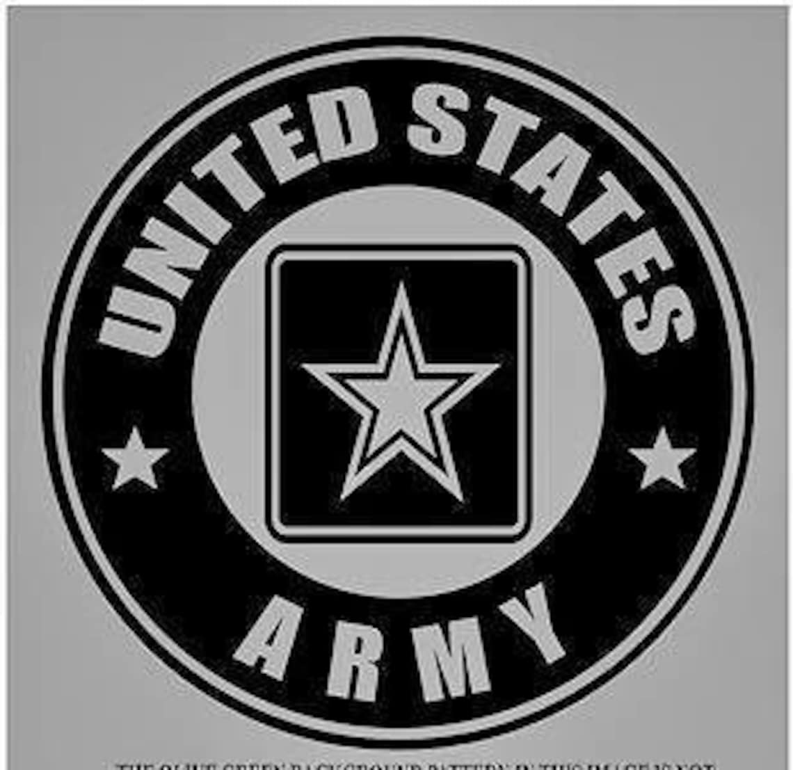 United States Army Ring 9 Carat Gold Emblem Remainder of Ring - Etsy