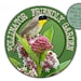 Pollinator Friendly Garden Sign, Garden Art Pollinator Signs, Bird on ...