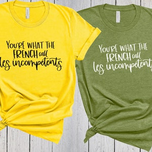 Les Incompetents, Funny Home Alone Quote Shirt, Christmas Shirt, Funny ...