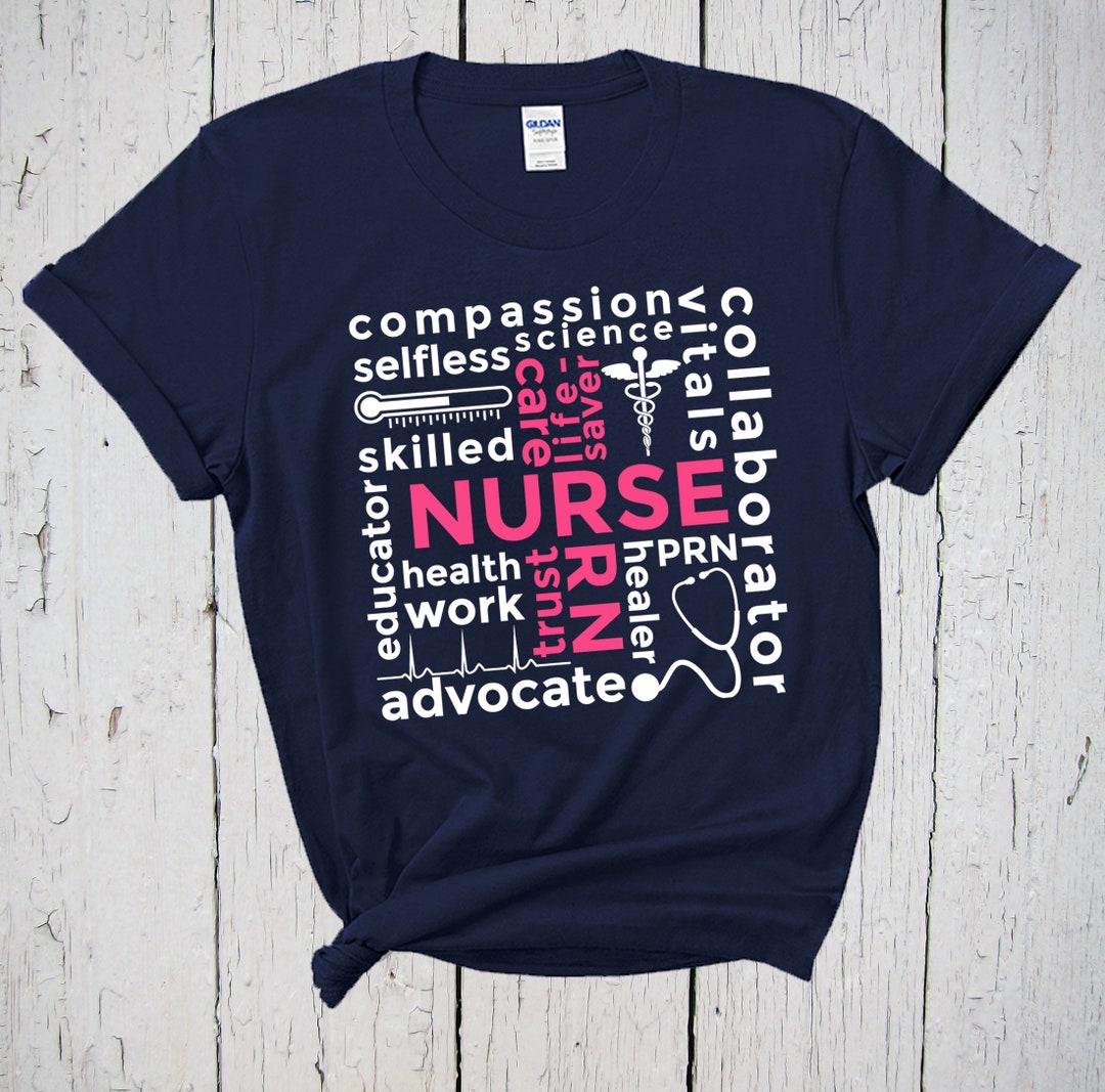Nurse T Shirt, Nurse Appreciation, RN Shirt, Nursing School Shirt ...
