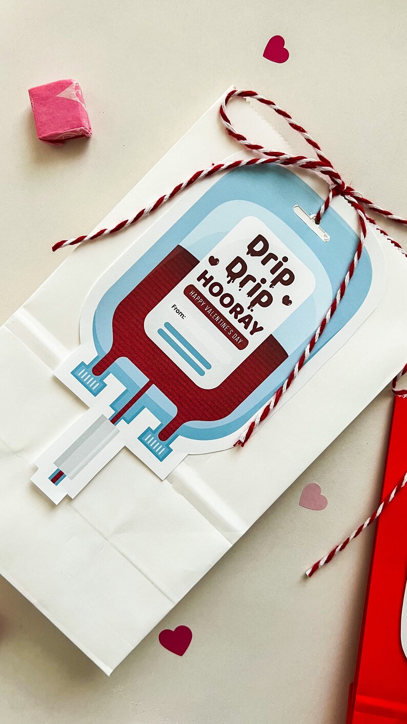 Medical Valentine, Doctor Valentine, Hospital Valentine, IV Valentine ...