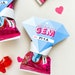 You're a Real Gem Ring Pop Valentine, School Valentine, Classroom ...