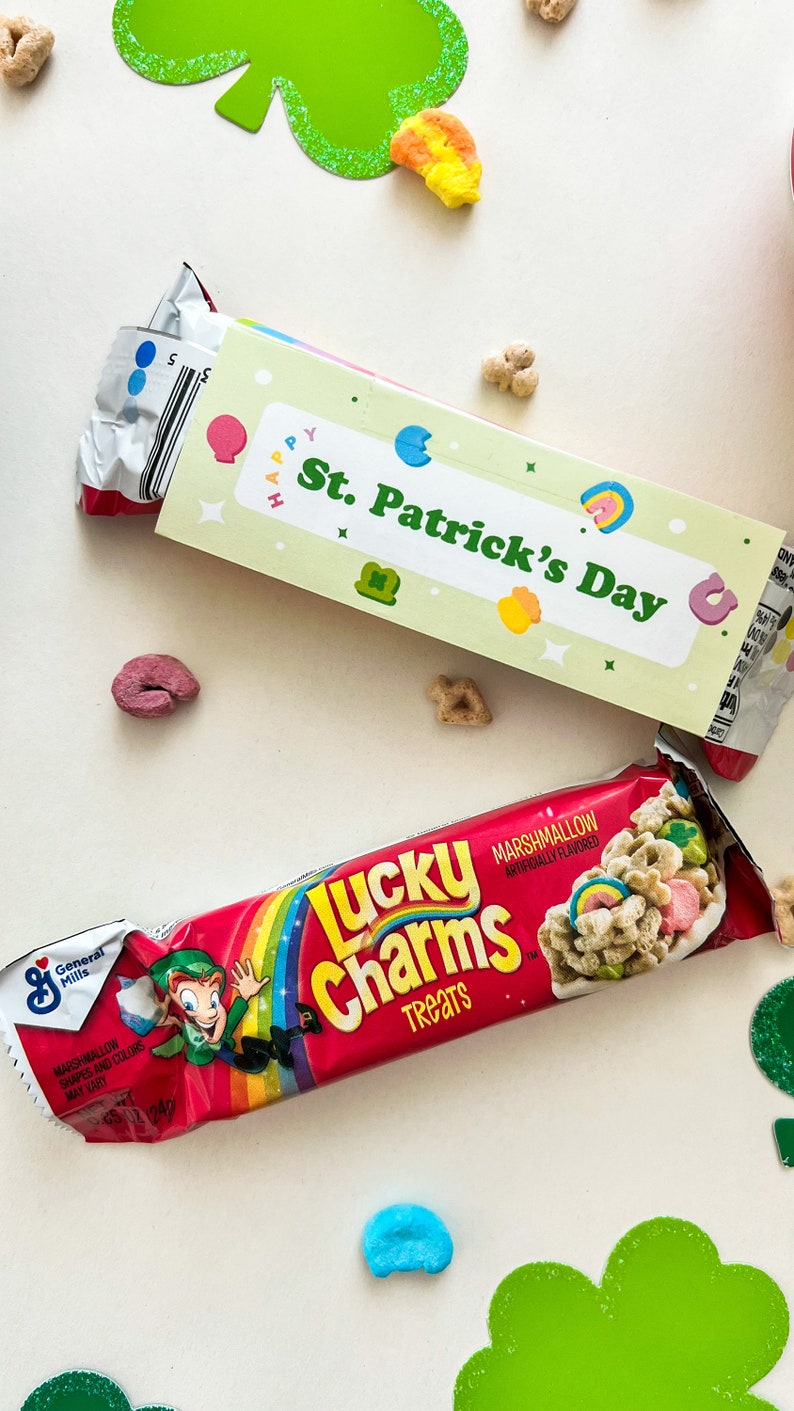 Lucky Charms St. Patrick's Day Printables You're My - Etsy