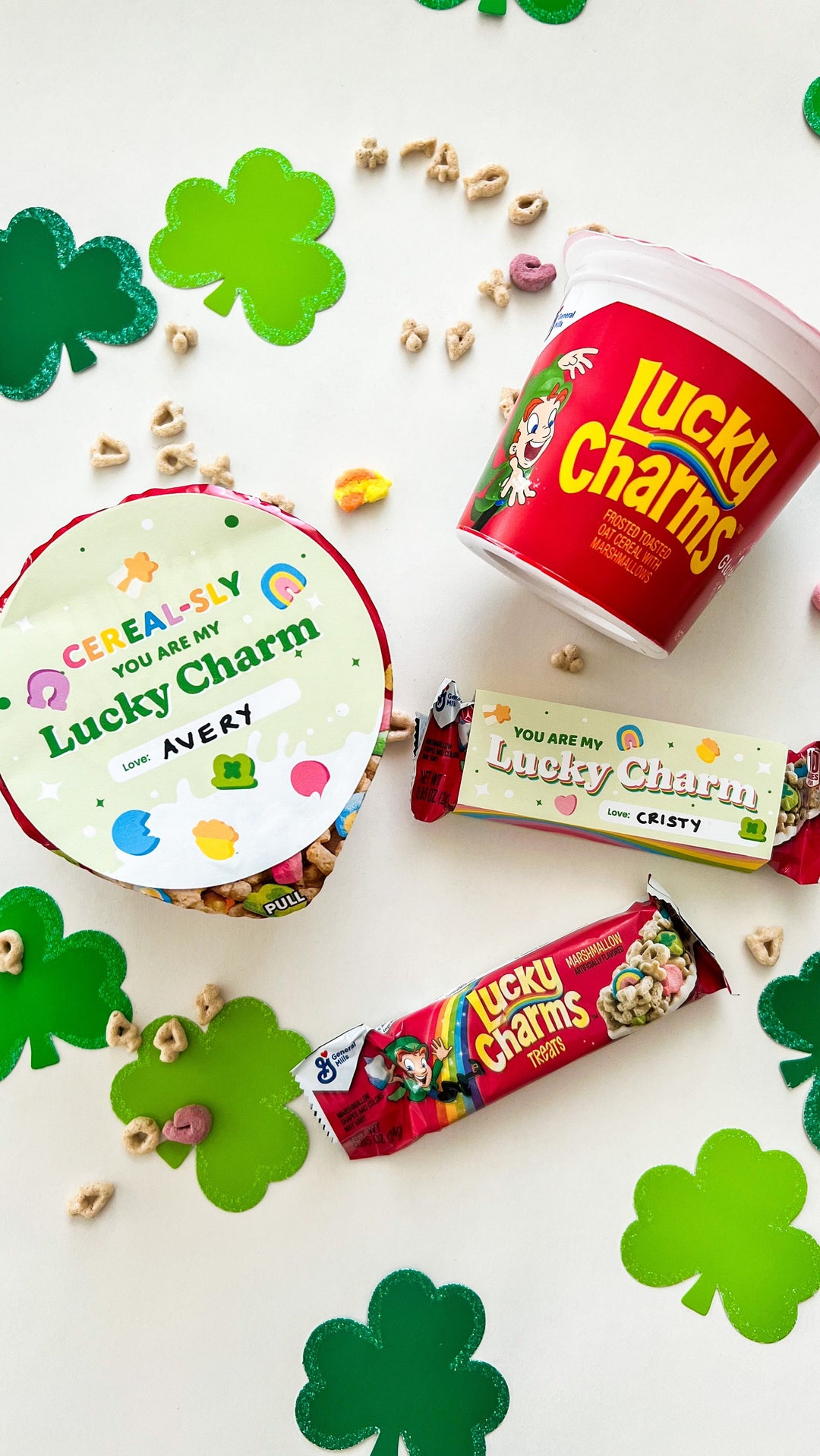 Lucky Charms St. Patrick's Day Printables, You're My Lucky Charm, St ...
